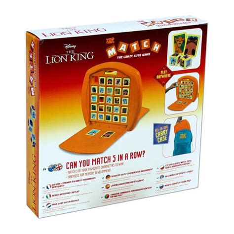 Top Trumps Match Lion King Joc De Societate Gameology