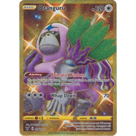 Oranguru Sword And Shield Vivid Voltage 199185 English Booster