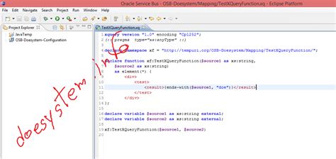 Doesystem การใช้ฟังก์ชัน Fnends With ใน Xquery Function เพื่อค้นหาว่า