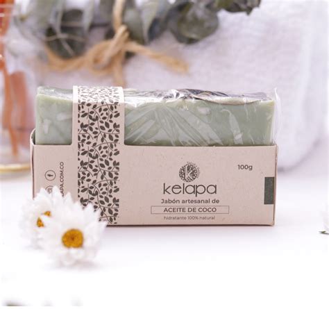 Jabón con Aceite de Coco Eucalipto Kelapa