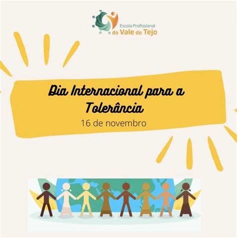 Dia Internacional para a Tolerância na EPVT EPVT Escola