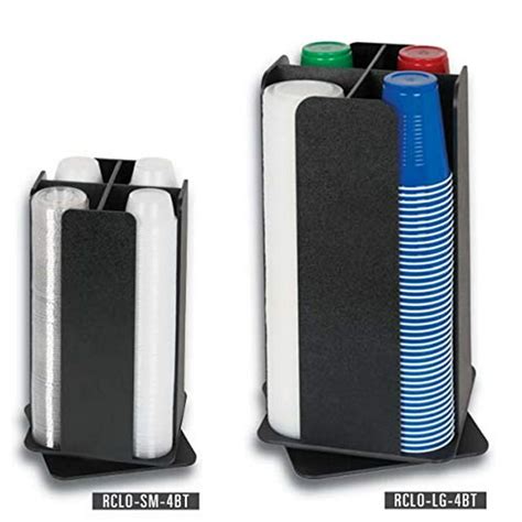 Dispense Rite Rclo Sm 4bt Four Section Revolving Portion Cup And Lid