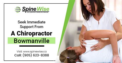 Seek Immediate Support From A Chiropractor Bowmanville Spinewise