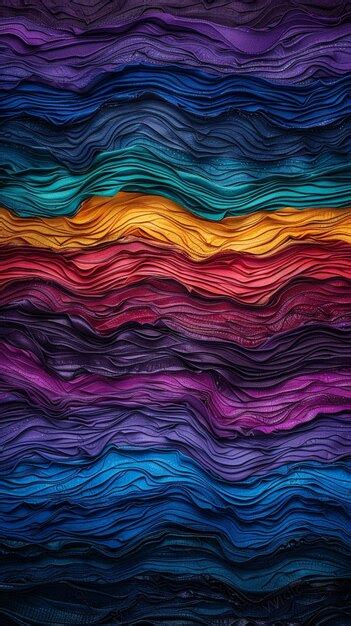 Dynamic And Vibrant Digital Abstract Masterpiece Premium Ai Generated Image