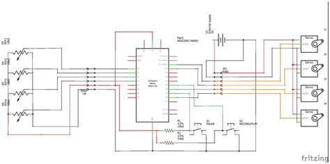Robotic Arm Pcb Resources Easyeda