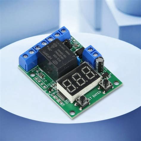 Tablero De Control De Interruptor De Relé Digital Led Módulo