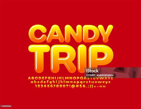 광택 밝은 알파벳 문자 숫자와 기호 달콤한 배너 사탕 여행 벡터 사탕에 대한 스톡 벡터 아트 및 기타 이미지 사탕 알파벳 0명 Istock