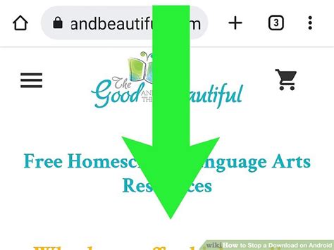 How To Stop A Download On Android 10 Steps With Pictures