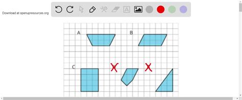 solved select all of the parallelograms for each figure that is not