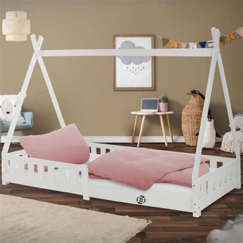 Equivera Grondbed Peuterbed Kinderbed Bedhuisje Huisbed Grondbed Peuter Bol