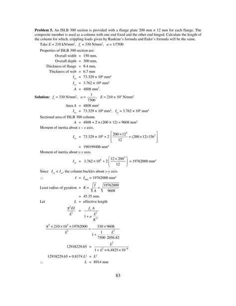Columns And Struts Solved Pdf