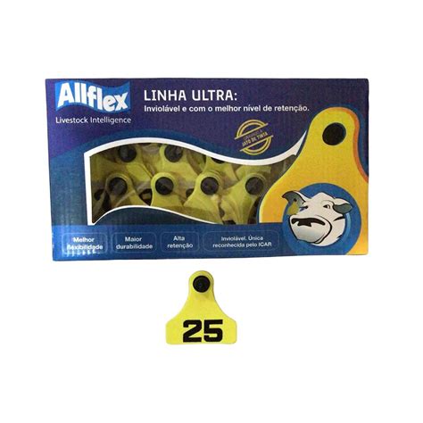 Brinco Allflex Linha Ultra Bovino Bezerro Numerado Casa Do Criador