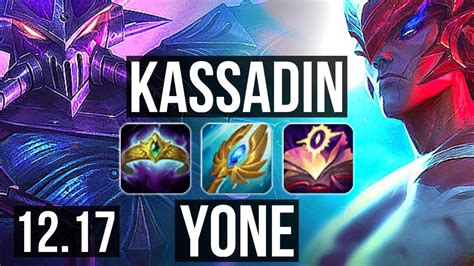 Kassadin Vs Yone Mid 19m Mastery Legendary 1000 Games 1636