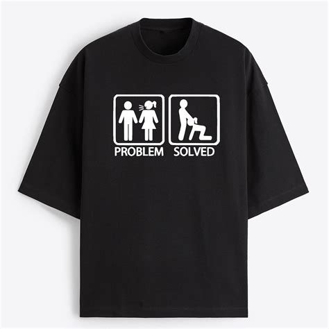Problem Solved Oversize T Shirt Noblemess