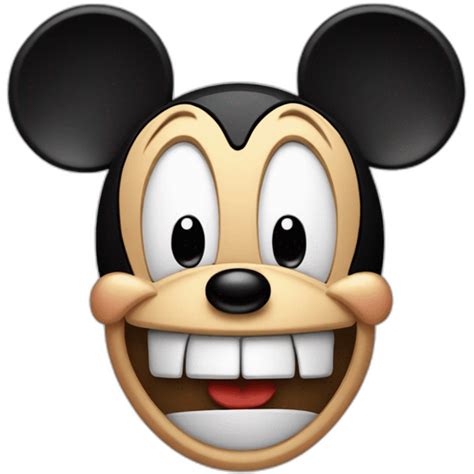 Angry Mickey Mouse Emoji Ai Emoji Generator