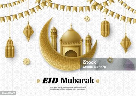 이드 무바라크 배경입니다 이슬람 아랍어 템플릿입니다 인사말 카드입니다 벡터 일러스트입니다 0명에 대한 스톡 벡터 아트 및 기타 이미지 Istock