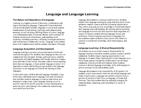 lang learning lecture notes the nature and importance of language
