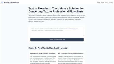 TextToFlowchart Com