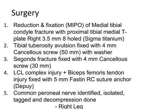 Proximal Tibia Fibula Fracture Pdf