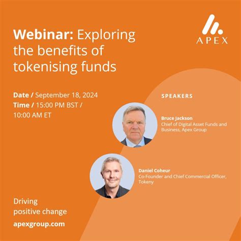 Apex Group Ltd Uk And Ireland On Linkedin Apexgroup Tokenisation