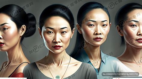Ai创作图提供女人一生不同年龄段、不同生理周期 通用标配的美丽资产管理版本执行案 昵图网