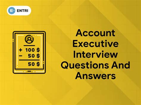 Account Executive Interview Questions And Answers Entri Blog