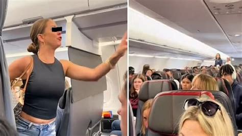Tiffany Gomez Plane Incident Apologizes Viral Americana Airline