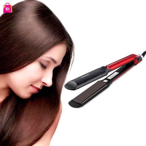 Kemei Hair Straighter Electric Hair Styling Tool Kavya Online Store