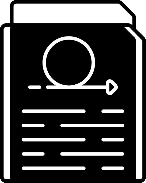 Sprint Backlog Glyph Icon 49292215 Vector Art At Vecteezy