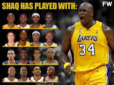 Shaquille Oneal Has Had The Best Teammates Of Any Star In Nba History
