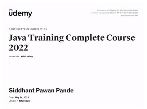 Siddhant Pande On Linkedin Training Career Java