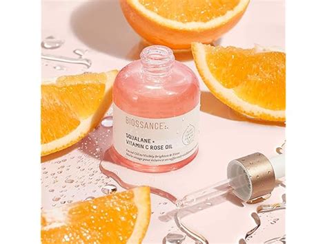 Biossance Squalane Vitamin C Rose Oil