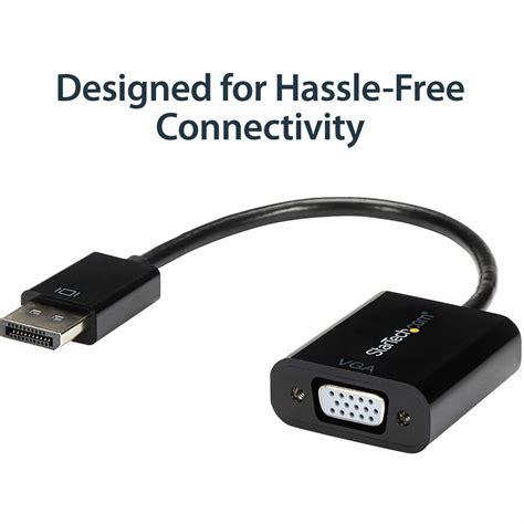 StarTech DisplayPort To VGA Adapter Converter DP To VGA X X HD Female VGA