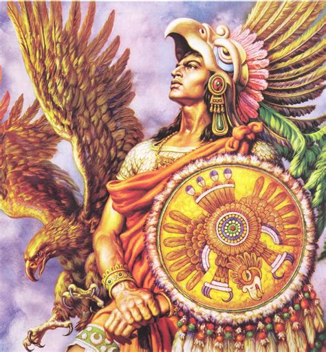 Cuauhtémoc El último Tlatoani Mexica Y Combatiente De Hernán Cortés Aztec Art Aztec Warrior