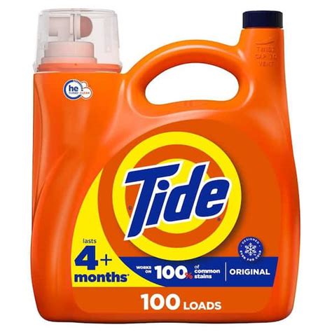 Tide Original Scent Liquid Laundry Detergent 100 Loads 132 Fl Oz