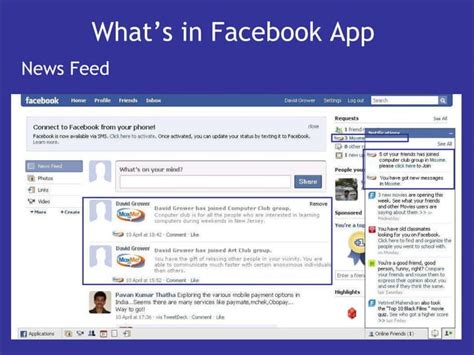 Introduction To Facebook Application Development Ppt