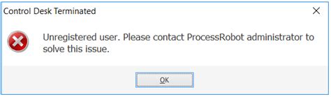 Terminated Unregistered User Error Microsoft Learn