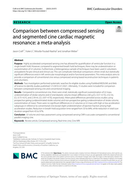 pdf comparison between compressed sensing and segmented cine cardiac