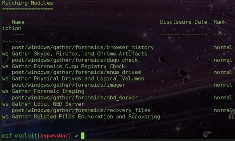 Sploit Forensics With Metasploit ~ Recovering Deleted Files Null