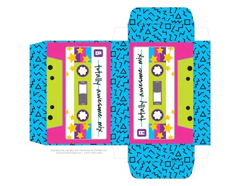 Imagen De Cassette Para Imprimir Y Armar Cajita De Reproductor De
