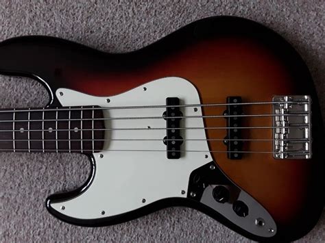 Left Fender 5 String Jazz Bass Lefty Left Handed In Bolsover