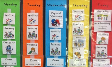 Visual Supports National Autistic Society Visual Timetable Timetable Template Planner