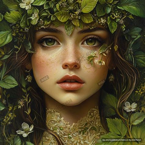 Ai创作图写实唯美插画 超写实插画 写实唯美 森系美少女插画 Cg绘画作品 欧美风人物 欧美风女孩插画 欧美风格插画 少女海报插画 欧美插画