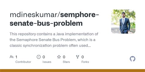 Github Mdineskumarsemphore Senate Bus Problem This Repository