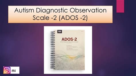 Autism Diagnostic Observation Scale 2 Ii Ados 2 Youtube