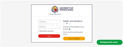 How To Access UMP Moodle At Myump Ump Ac Za Unisportal