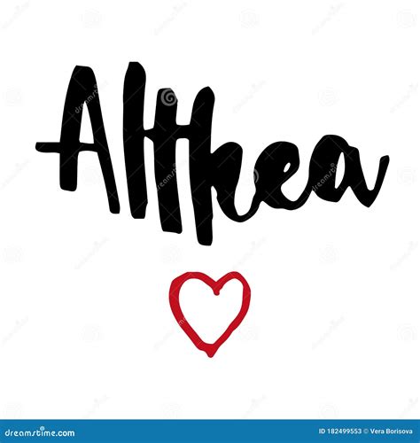 Althea Clipart And Illustrations