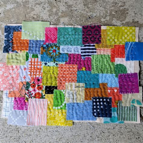 A Quilter S Table Patchwork Sashiko