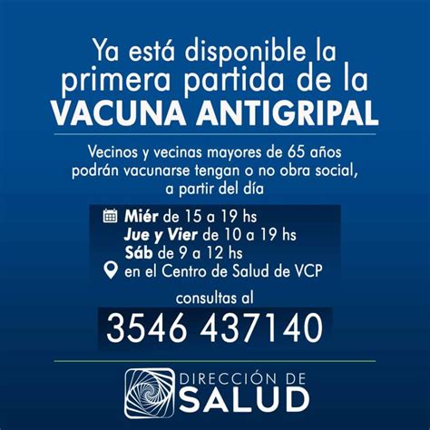 Ya Está Disponible La Primera Partida De La Vacuna Antigripal Villa