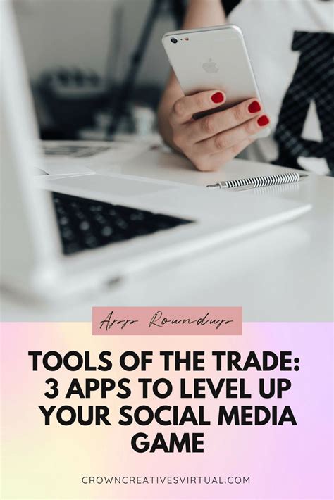 Apps To Level Up Your Social Media Game Crown Creatives Virtual Social Media Games Social